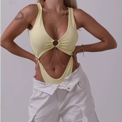 Lafitwear三环BOHO性感连体衣