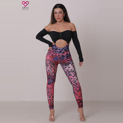 lafitwear一字肩长袖吊环连体裤