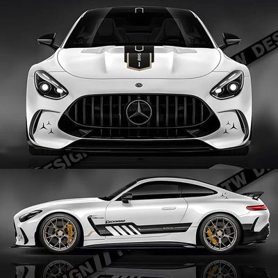 奔驰AMGGTCoupe赛车贴