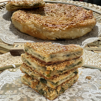 泰州溱潼传统手工烧饼