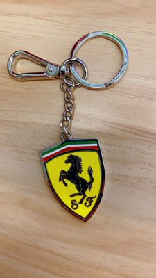 3件包邮龙虾扣网红3D单面法拉利钥匙扣包挂腰挂男女汽车钥匙挂件