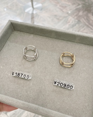 日本代购直邮 TEN 镂空简约戒指指环rgg-0102/rg-0102