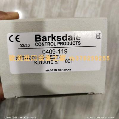 barksdale0111-396压力开关