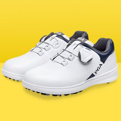 PGA高尔夫球儿童防水鞋子青少年