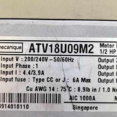 议价 施耐德变频器ATV18U09M2