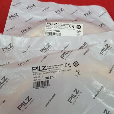 议价 PILZ全新原装正品皮尔玆传感器506326 506304工