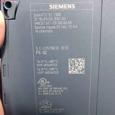 S7-1500 DI 16x24VDC模块