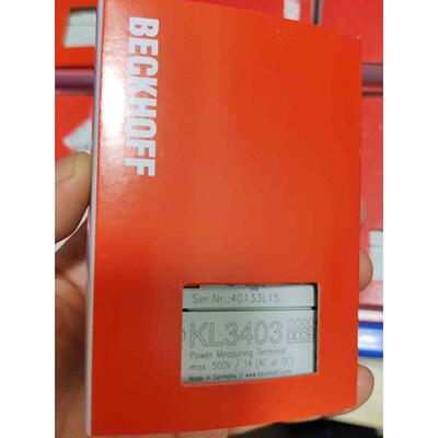 KL3403-0026 德国BECKHOFF倍福模块 拆机带