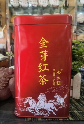 160克合大福罐装金芽红茶