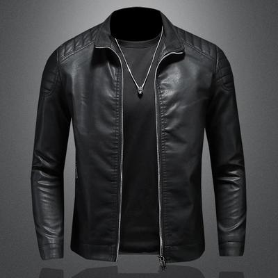 Jackets winter Coat leather Jacket Men for Parka Bomber Mens