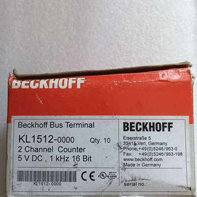 议价BECKHOFF倍福模块KL1512  全新原装正品现货