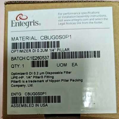 英特格Entegris过滤器CBUG0S0P1现货
