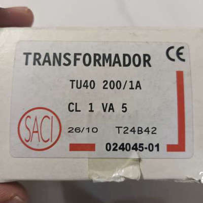 TU40 200/1A，西班牙SACI电流互感器