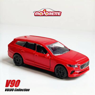 Majorette美捷轮Volvo沃尔沃V90北欧旅行车红色金属进口车模1:64