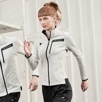 韩国代购直邮VITRO正品羽毛球服折扣男女杂色拼接秋冬保暖外套