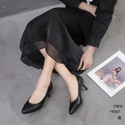 浦发舒适站不累工鞋银行空姐单鞋