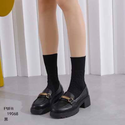 浦发软底软面职业鞋小皮鞋女