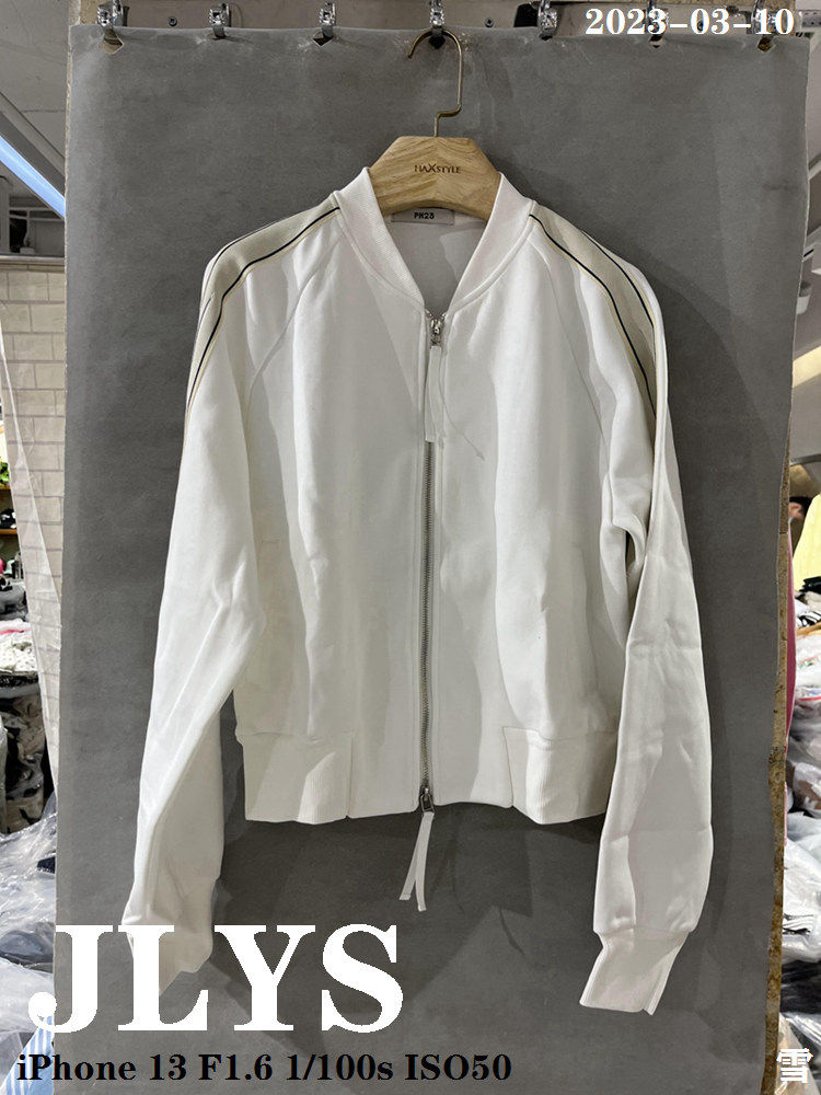 欧洲站2023春季新款PH23撞色拉链立领休闲运动短外套女SZ238008_虎窝淘