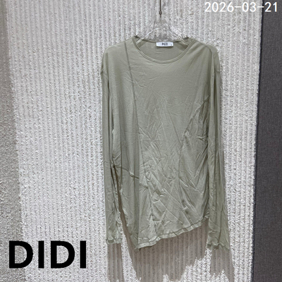 欧货松弛感不规则净版长袖T恤