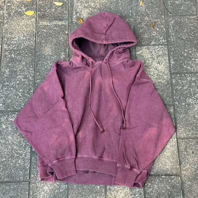 水洗做旧卫衣男女同款卫衣