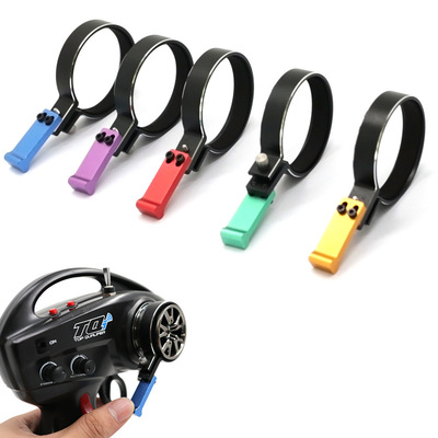 1/10攀爬车枪控遥控器改装升级件 单手手轮控制器SCX10 TRX4 TRX6