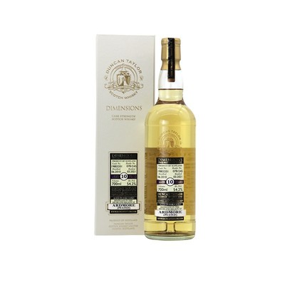 阿德摩尔10年重泥煤单桶单一纯麦苏格兰威士忌54.2度进口洋酒正品