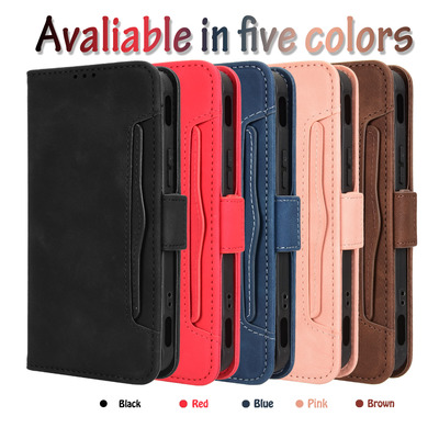 适用于传音Infinix GT 30 Pro 5G，X6873多卡槽复古纹皮套手机壳插卡防摔保护套翻盖式商务素皮男女