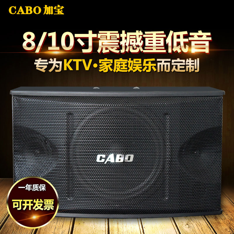 CABO/加宝 CA-1000 家庭ktv卡拉ok音响 会议室专业卡包音箱