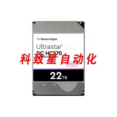 工业配件WUH722222ALE6L4 3.5英寸 22TB SATA 6GB 7.2KRPM 512MB