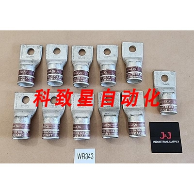 工业配件[11] BURNDY YA34-L6连接器500 KCMIL CU 棕色 20/299