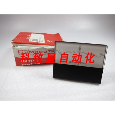 工业配件CMI MODUTEC RT4S面板仪表 50-0-50直流安培表 4 X 5 表