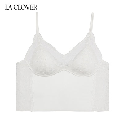 【26春夏】兰卡文(LA CLOVER)花影成诗蕾丝带杯吊带LC71AAZ1
