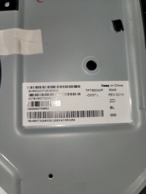 华为HD65THAA电视灯条 软排线  屏TPT650WR-D037.L