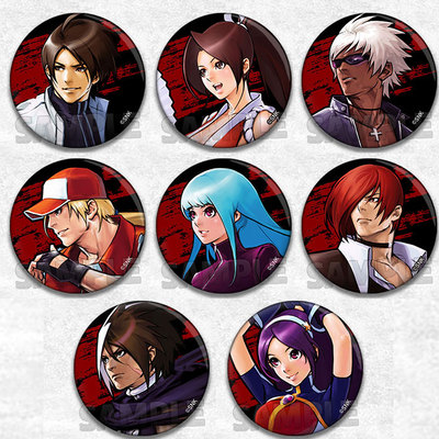 拳皇15吧唧徽章八神庵terry草薙