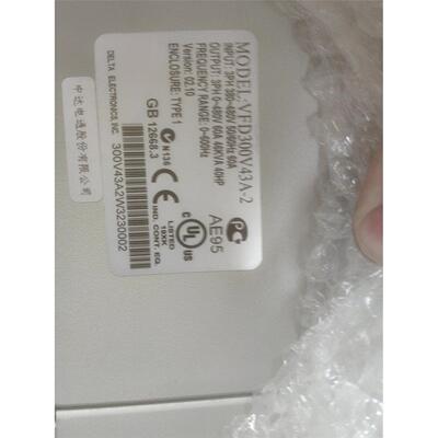 台达变频器99新VFD343A-2