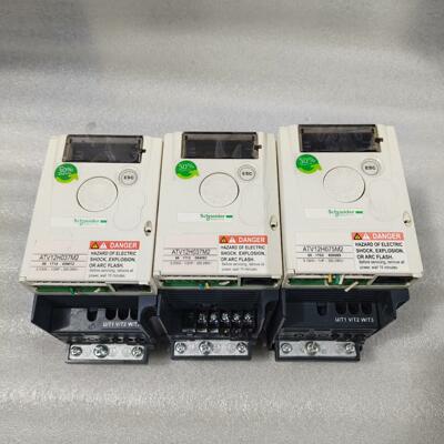 施耐德ATV12H037M2 变频器，全新现货拆机功能女包好，实议价