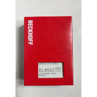 倍福模块EL60原装正品