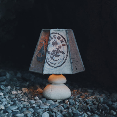 POPMART泡泡玛特Hirono小野波光在影中苏醒手办叠石灯摆件礼物