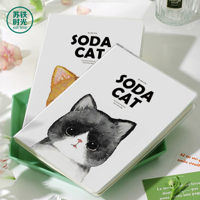 简约64k横线小清新风考研胶套本