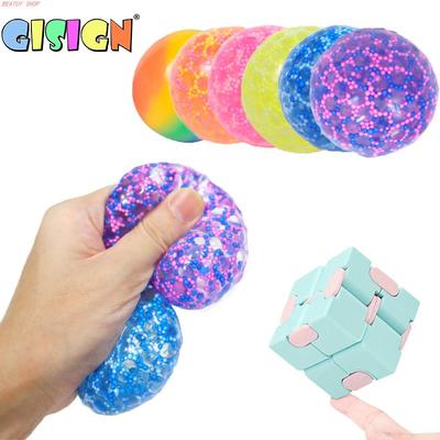Colorful Vent Ball Press Decompression Anti Stress Balls Han