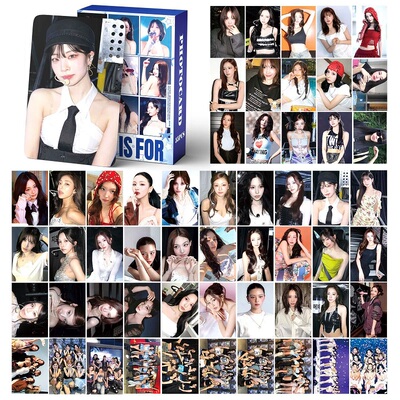 55张TWICE演唱会自印卡3寸双面卡高清小卡林娜琏周子瑜收藏明信片