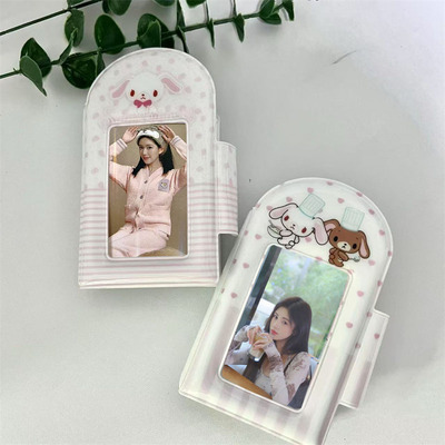 3寸拍立得相簿 甜点兔反扣 相册本 追星卡包 收纳册卡册ins风