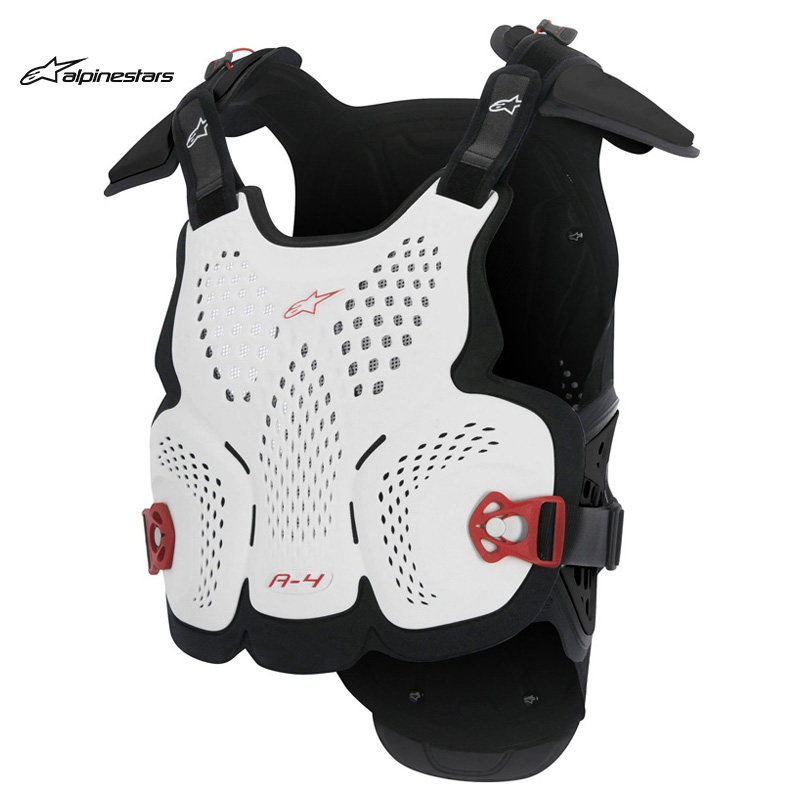 意大利Alpinestars A星A4护胸摩托车骑行胸部保护器骑士护具_虎窝淘