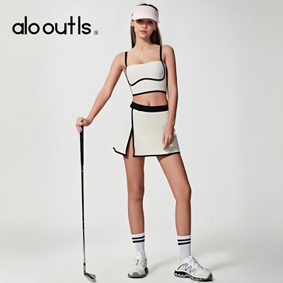 alo outls官方奥莱店裸感透气美背运动文胸聚拢健身瑜伽内衣女