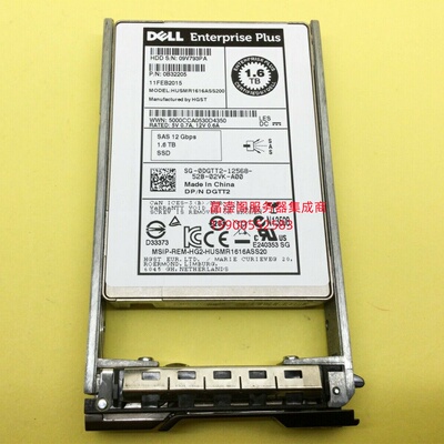 DELL Compellent 0DGTT2 DGTT2 1.6T 2.5 SAS SSD 12Gb 储存硬盘