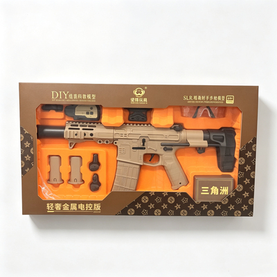 坚锋玩具SLR电动连发DDM4轻奢金属电控版儿童玩具男生日礼物