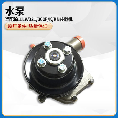 徐工LW321/300F/K/KN装载机铲车原厂配件6QAJ-1307010D发动机水泵