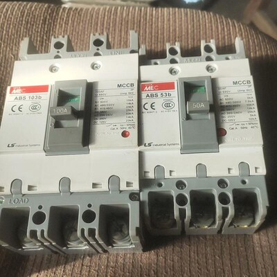 正品LS产电MEC塑壳断路器ABS103b 3P 100A一议价