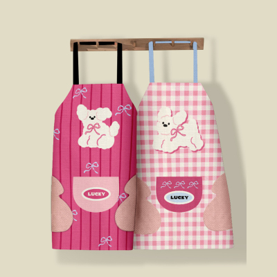 围裙家用厨房女时尚洋气耐磨围腰