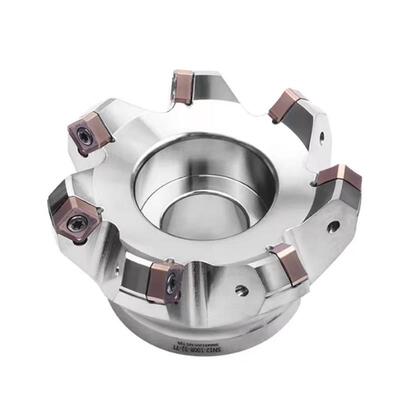 45度面铣刀盘SN12 50/63/80/100统装瓦尔特SNMX1205/金鹭SNMU1206